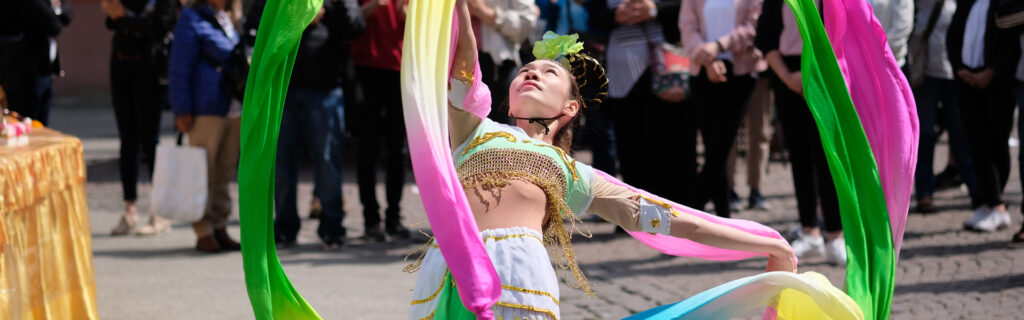 Chinese Ribbon Dancer | SGM Events